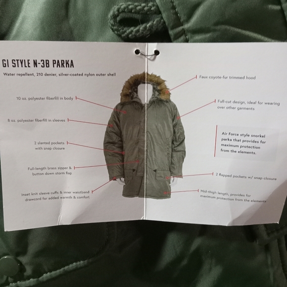 Fox | Jackets & Coats | Fox Gi Style N3b Parka Box 5 | Poshmark